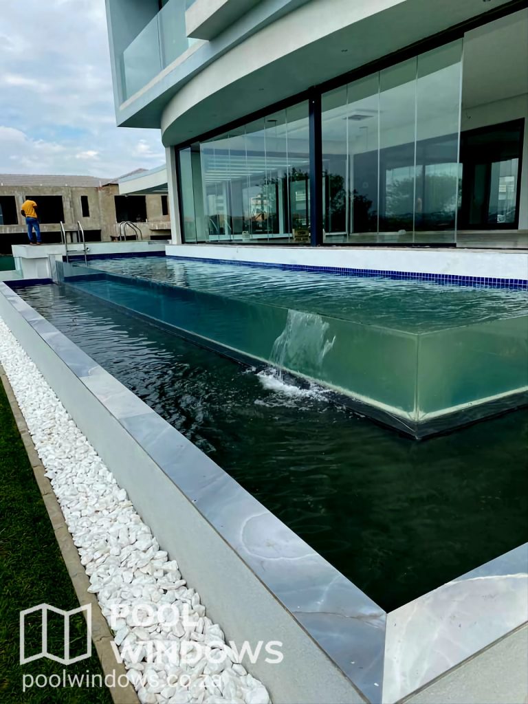 Acrylic Pool Windows - Infinity Pools - Glass Panels for Swimming Pools